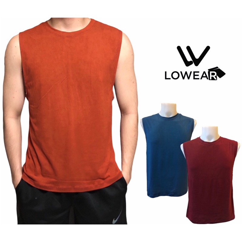 Sando Plain / Muscle tee for men | Shopee Philippines