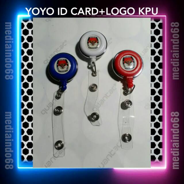 Rotating YOYO ID CARD/NAME TAG+CJPL LOGO | Shopee Philippines
