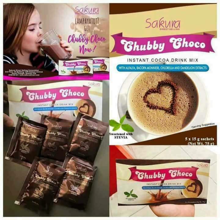 Chubby Choco Instant Cocoa Drink Mix 5 x 15g sachet | Shopee Philippines