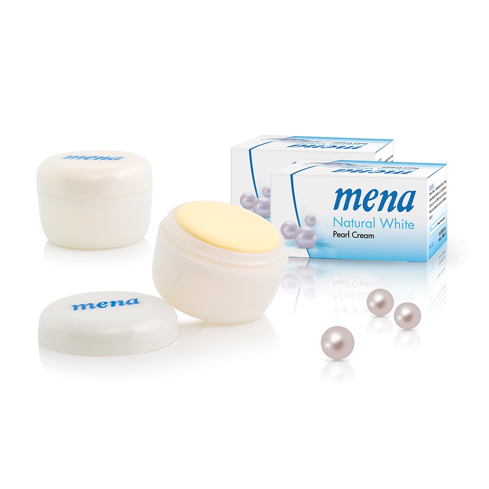 Mena Natural White Pearl Cream 3g | Shopee Philippines