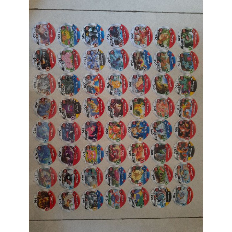 Pokemon ChokiChoki Medallion Medalion Package A set Of Different ...