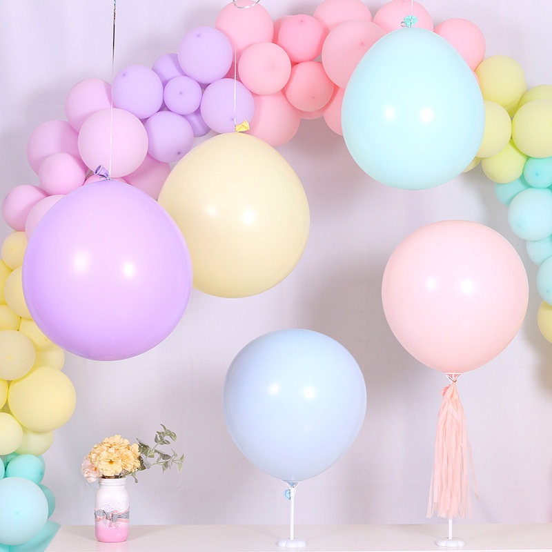 10pcs 5 inch Macaroon Balloon Birthday Party Decoration Latex Balloon ...