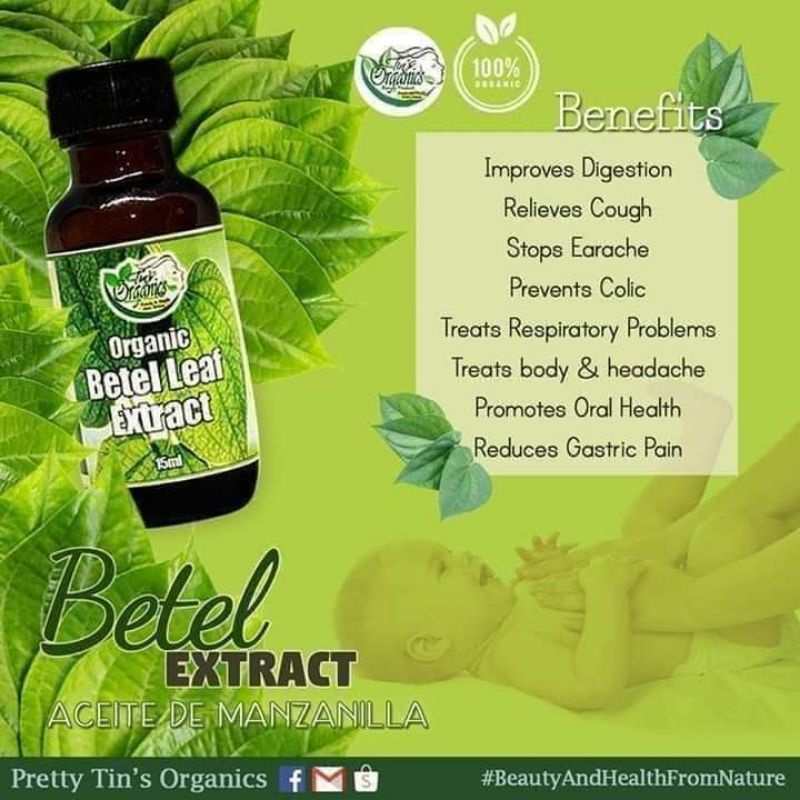 BETEL LEAF EXTRACT by tinsorganic | Shopee Philippines