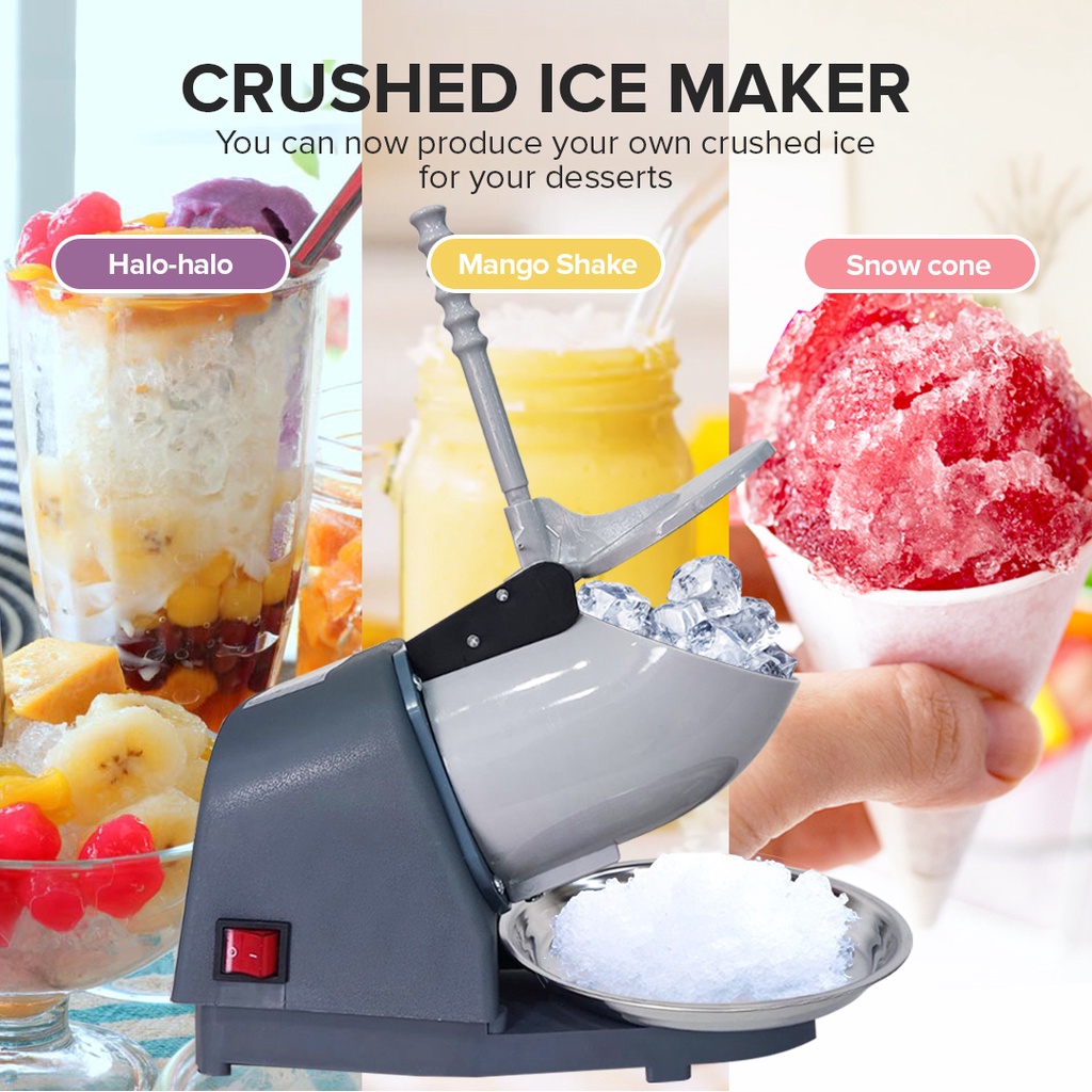 Ice Crusher Electric Ice Crusher Machine 500w Ice Crusher Machine ...
