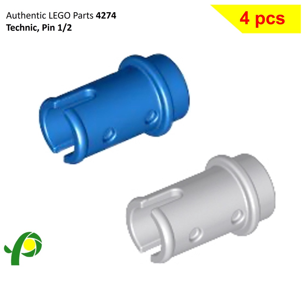 LEGO Parts 4274 Technic Pin 1/2 without Friction Ridges | Shopee ...