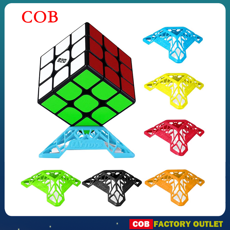 COB Qiyi DNA cube stand 3x3x3 magic cube basic cube holder 5pcs/set ...