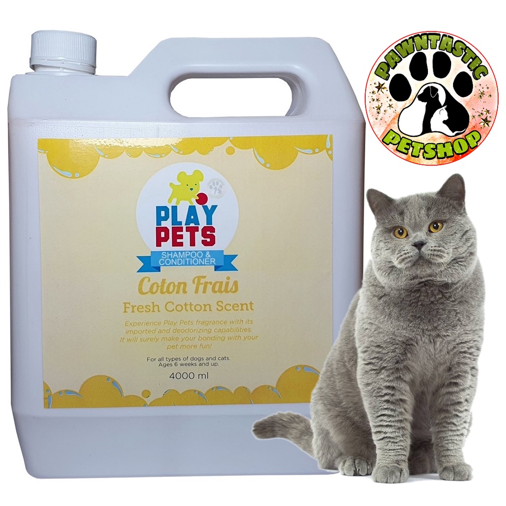 Play Pets Shampoo 1Gallon/4Liters | Shopee Philippines