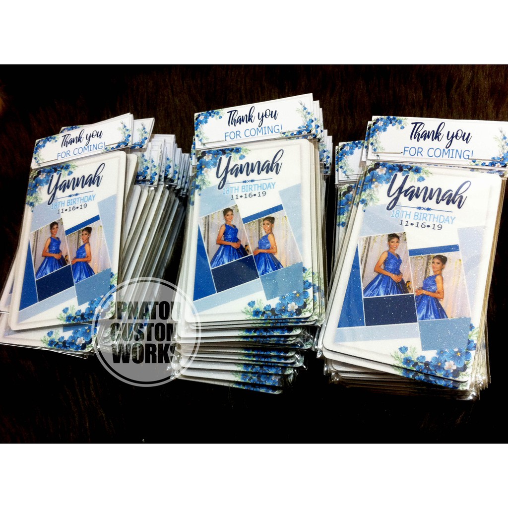 Ref Magnet Debut/18th Birthday Souvenir | Shopee Philippines