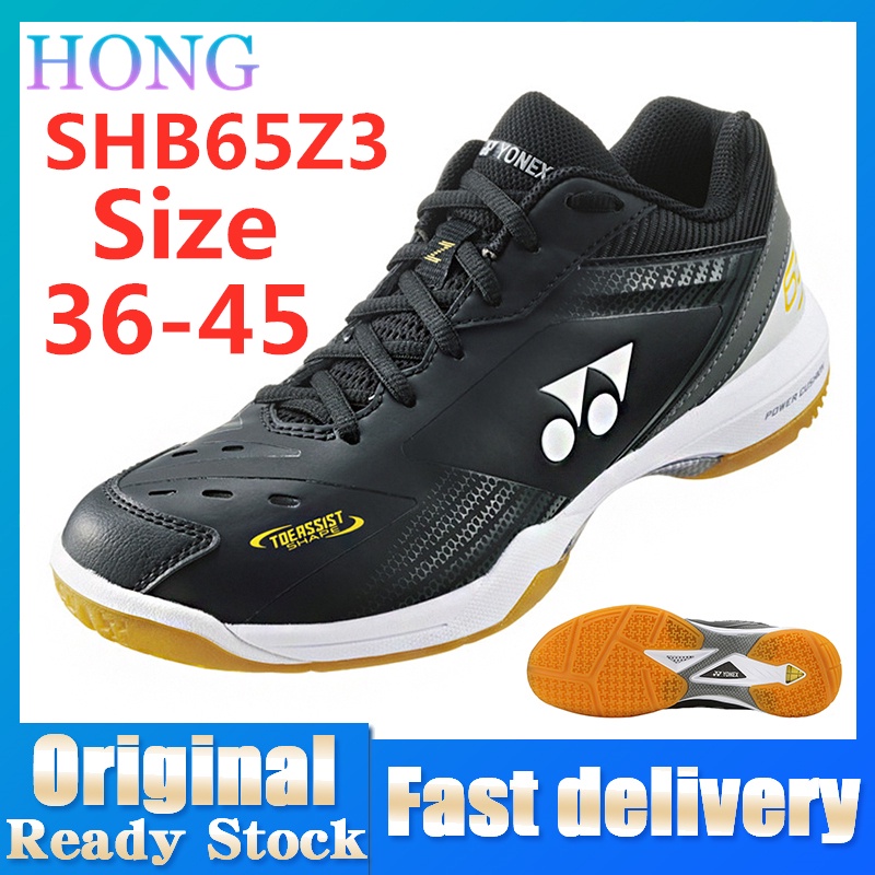 2023 New Yonex Power Cushion 65Z3 White Tiger Badminton Shoes for Unisex Breathable Damping Hard ...