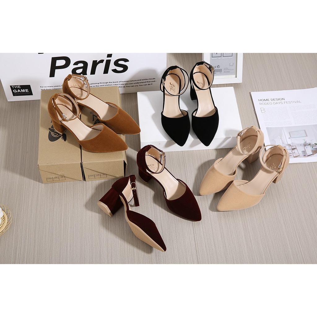 【AhSin】Summer fashion workplace women's high heels# GK-100 | Shopee ...