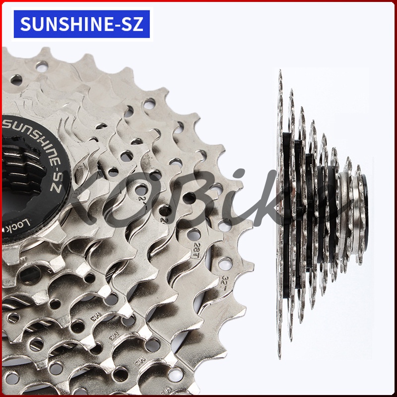 Sunshine Road Bike 8S/9S/10S/11S Cassette 9Speed 10Speed Cogs Roadbike ...