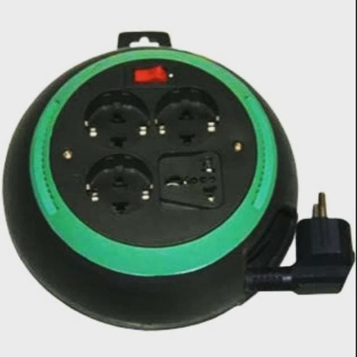 10 Meters Turbo Electric Roll Cable Full Switch ON / Offf + Univer Plug ...