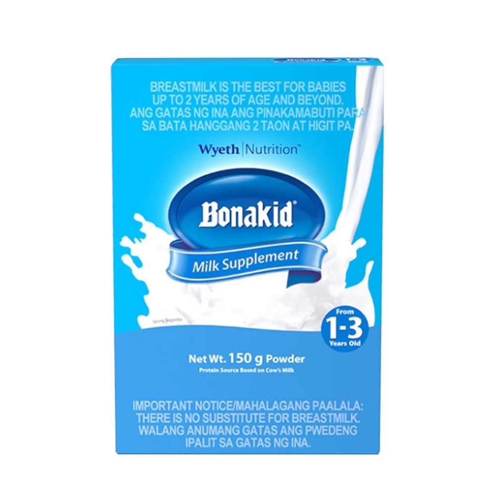 Bonakid Milk Supplement From 1 - 3Years Old 150G | Shopee Philippines