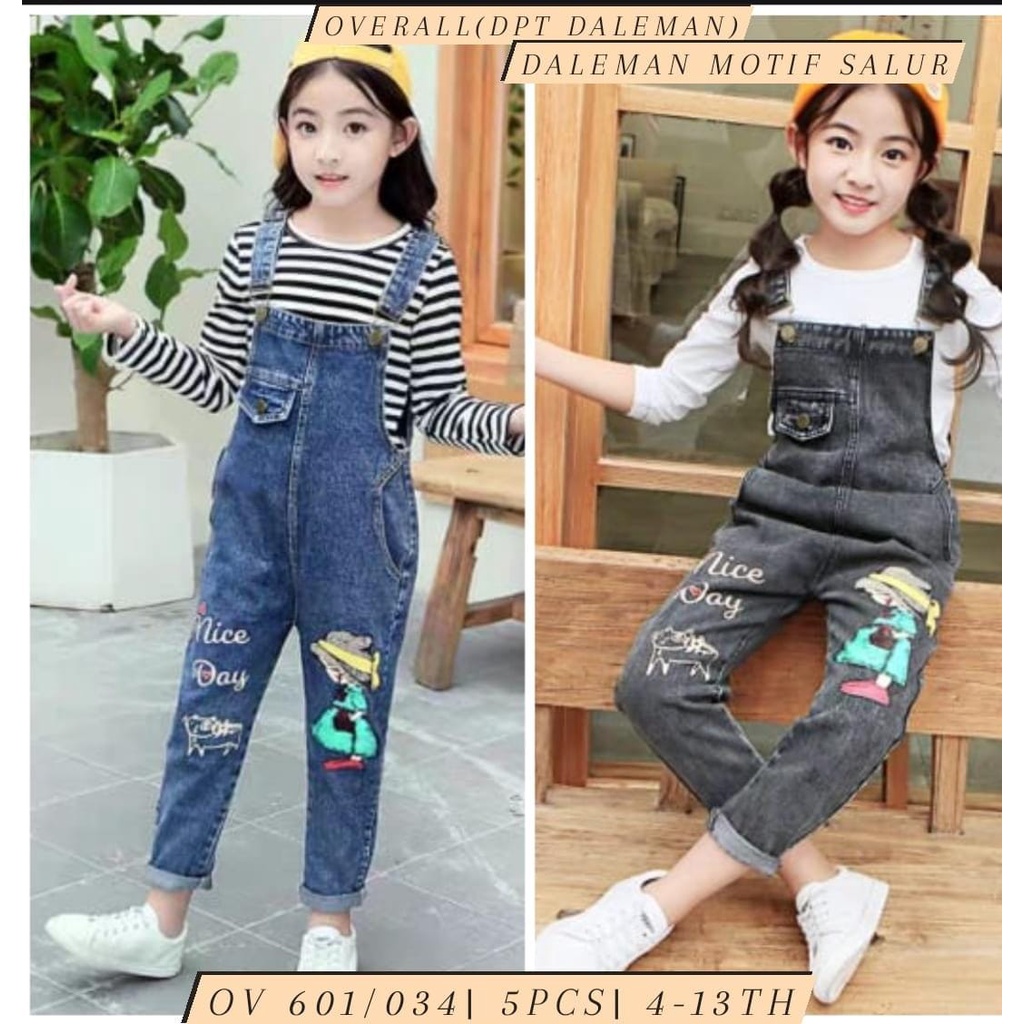 {New Arrival} OV-1101 Imported BEATRICE Children's Overalls / Imported ...