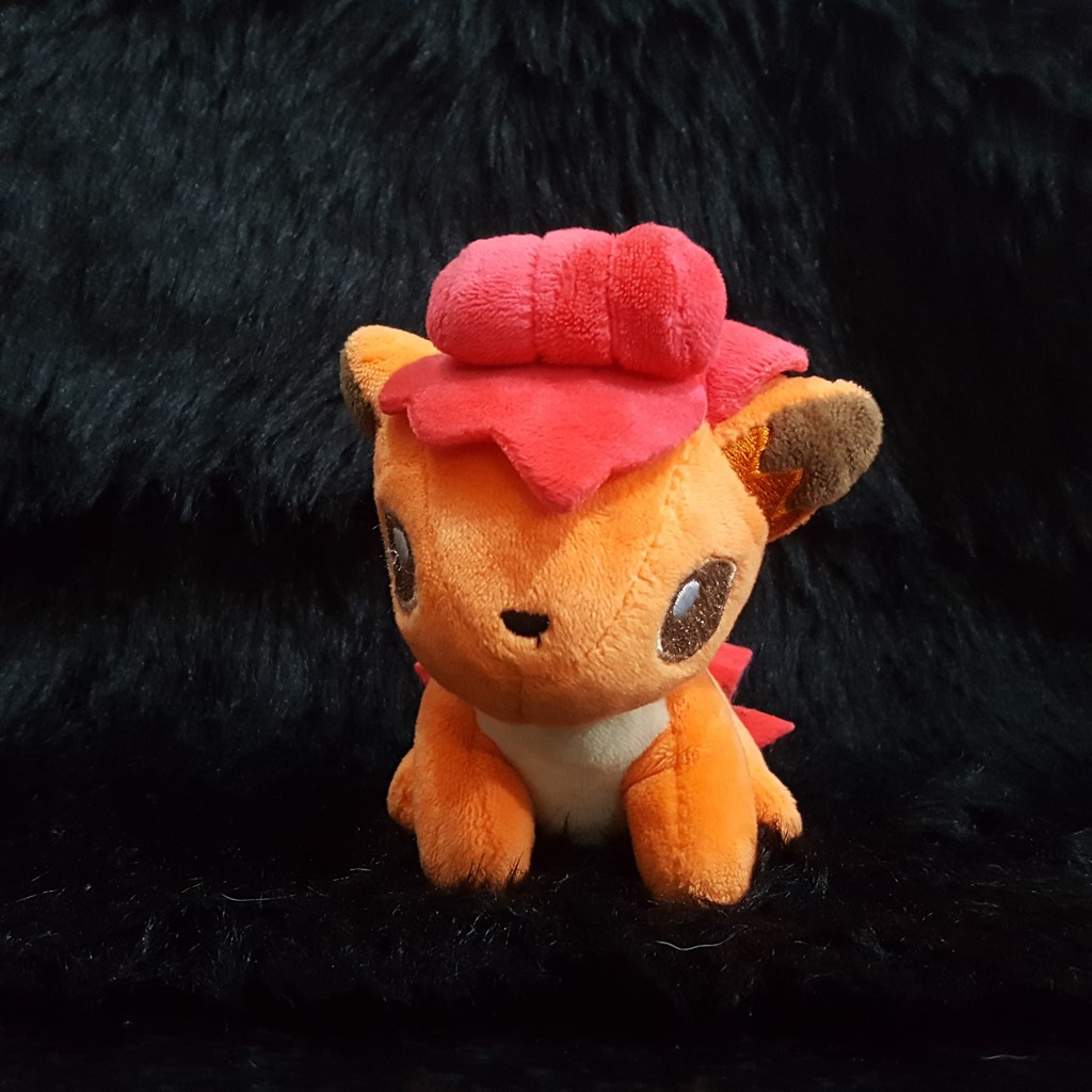 CUTE VULPIX - KANTO REGION Pokemon Mini Plush Doll with Clip (12cm ...