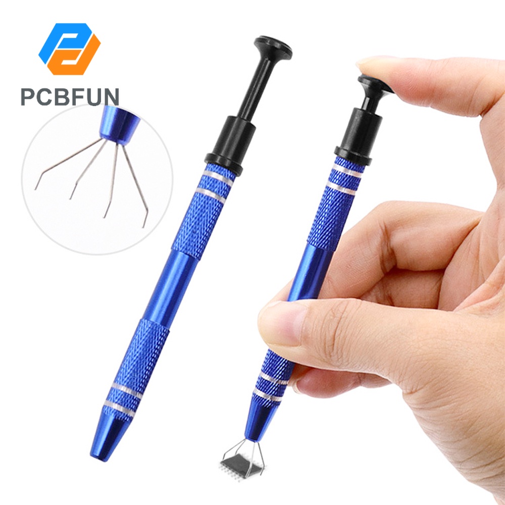 Pcbfun 4 Claw Pickup Pen Tool Prongs Grabber Catcher For Small Parts Ic ...