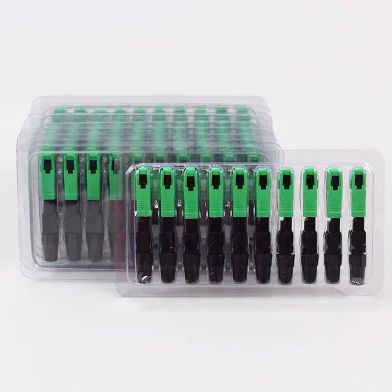 100PCS FTTH Quick Connector Embedded SC APC Fiber Single Mode SCAPC Optical | Shopee Philippines