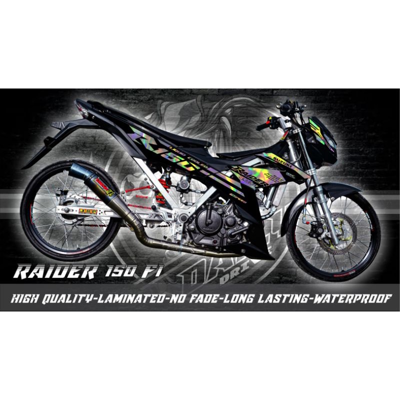 Suzuki Raider 150 Fi Decal Sticker | Shopee Philippines