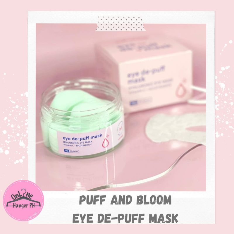 Puff and Bloom Eye Depuff Mask | Shopee Philippines