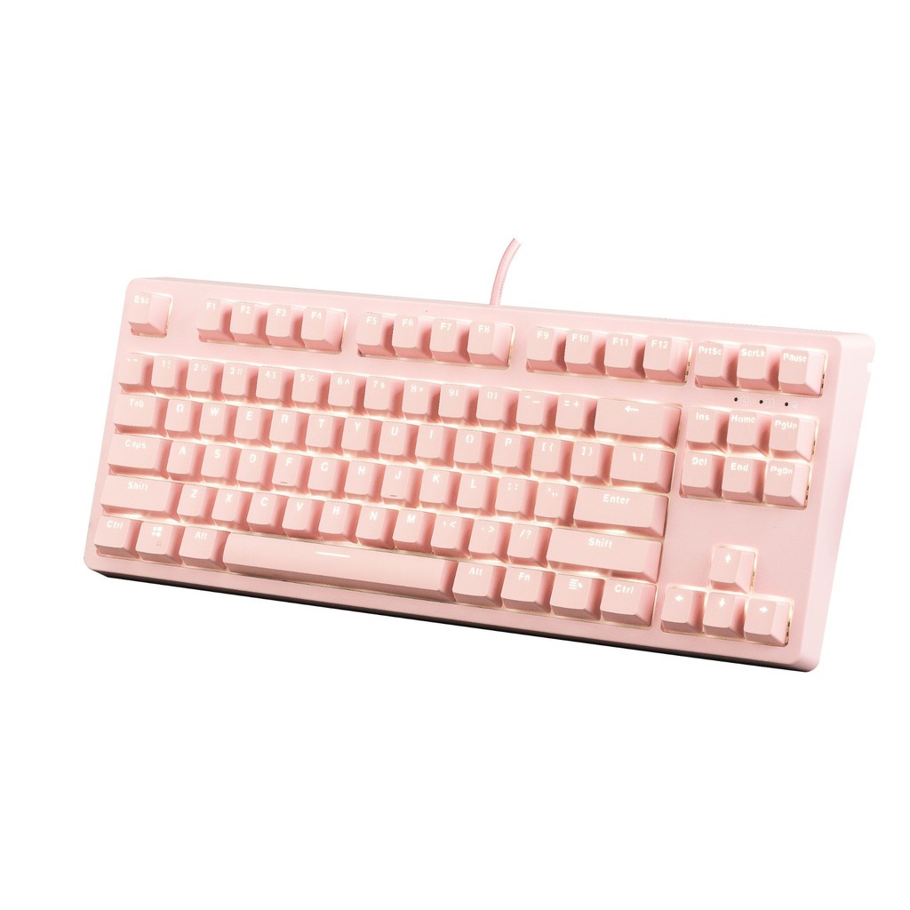 Mechanical Keyboard E-Dra EK387 Dream Pink (version 2021, Huano Switch ...