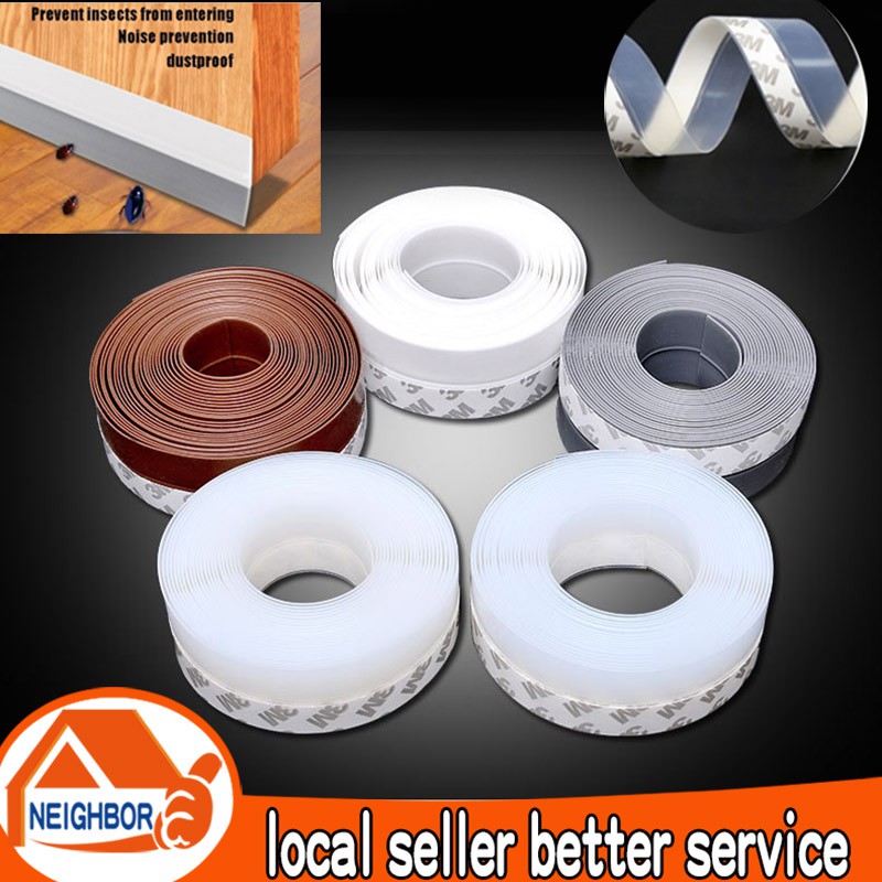 【In Stock】5mx25mm/35mm Silicone Rubber Window Door Sealing Tape Strip ...