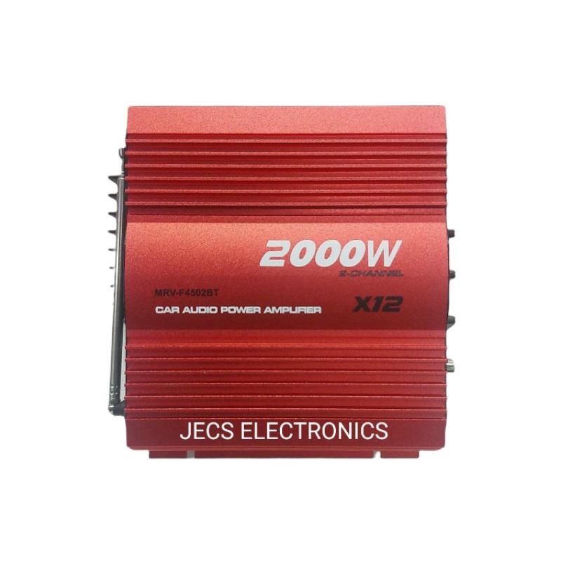 X12 CAR AMPLIFIER MRV-F5502BT 2000 WATTS | Shopee Philippines