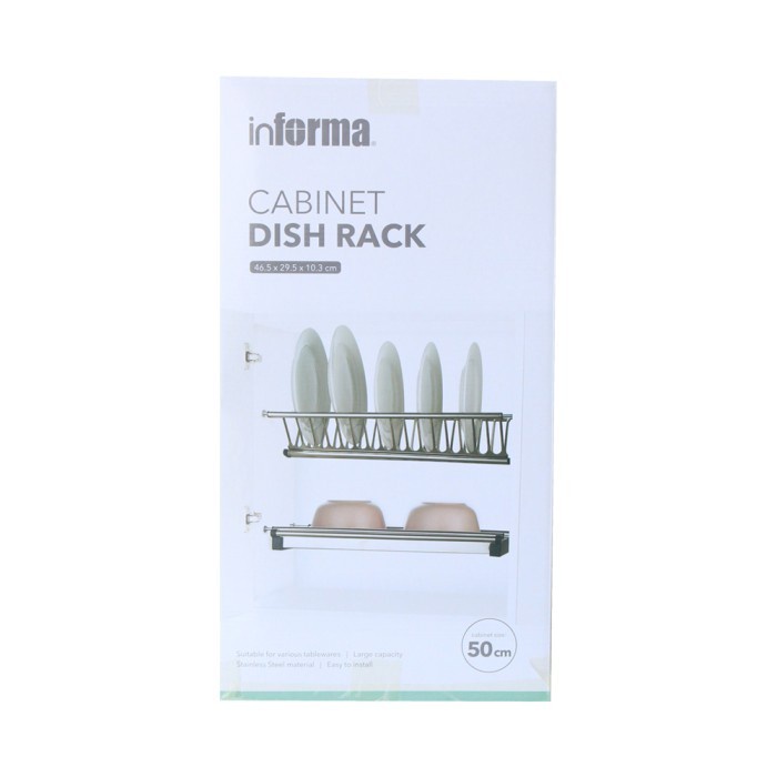 Informa - Dish Rack - Torrence Cabinet Dish Rack 50cm bn17 | Shopee ...