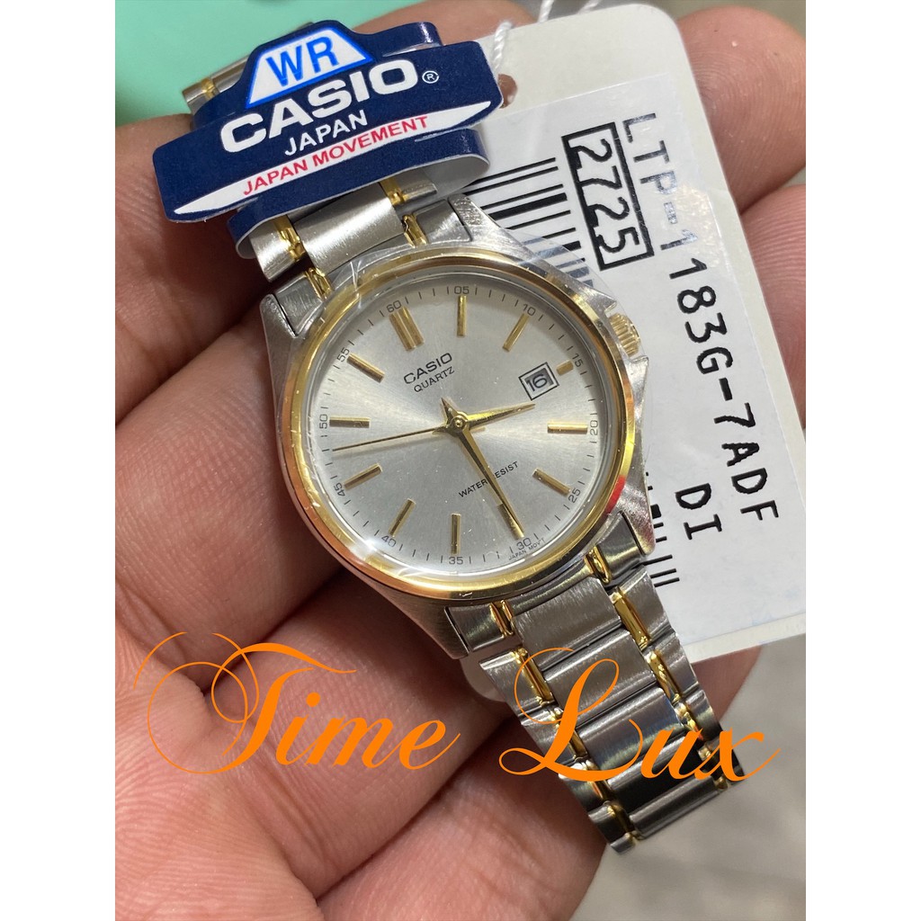 CASIO LADIES TWO TONE LTP 1183G 7A | Shopee Philippines