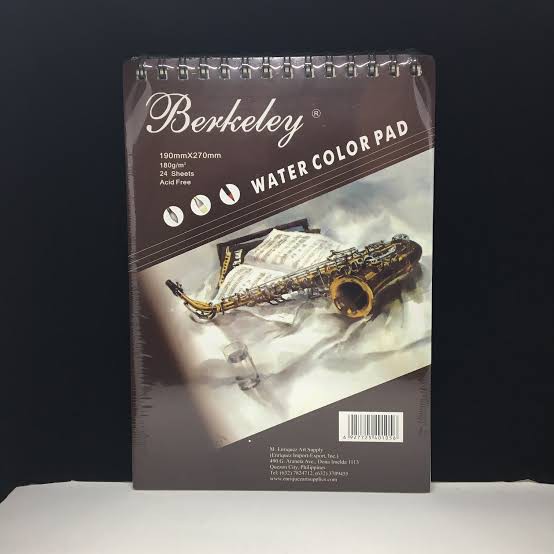 Berkeley watercolor pad 24sheets | Shopee Philippines