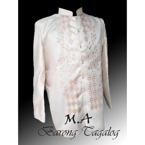 Coat Barong Tagalog Chinese collar | Shopee Philippines