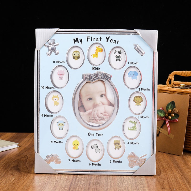 One Year Old Photo Frame Photo Frame Baby Child Growth Record Creative ...