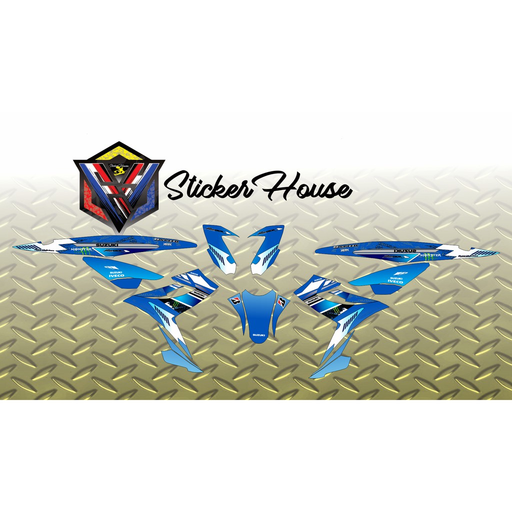 Raider J 115 fi Decals Laminated | Shopee Philippines
