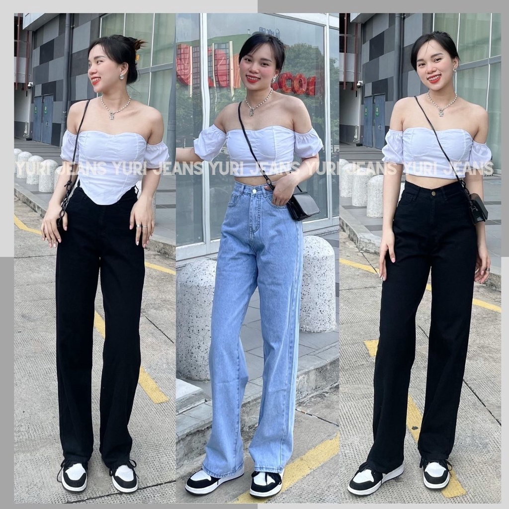 (Real Picture Taken By Shop) Plain Women Jeans High Back In Blue Shop ...