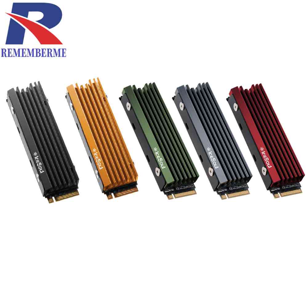 FinalCool IceSoul 08 M.2 NVME NGFF 2280 SSD Hard Disk Cooling Heat Sink ...