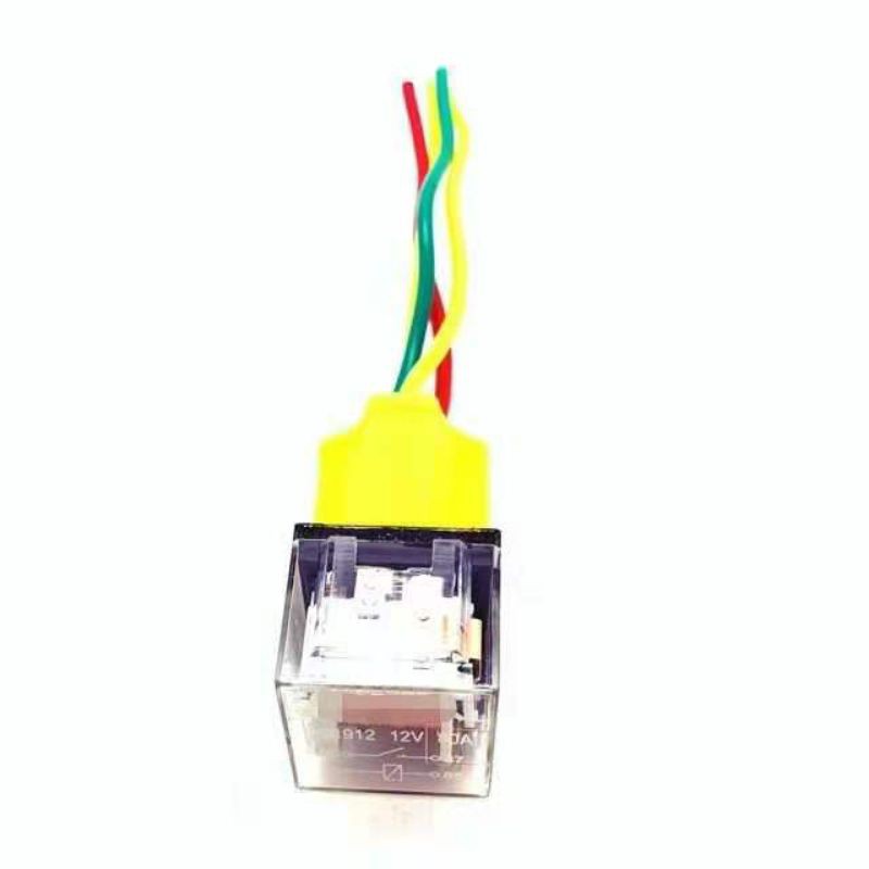 Motorcycle Horn Relay Transparent & Socket 12V Set | Shopee Philippines