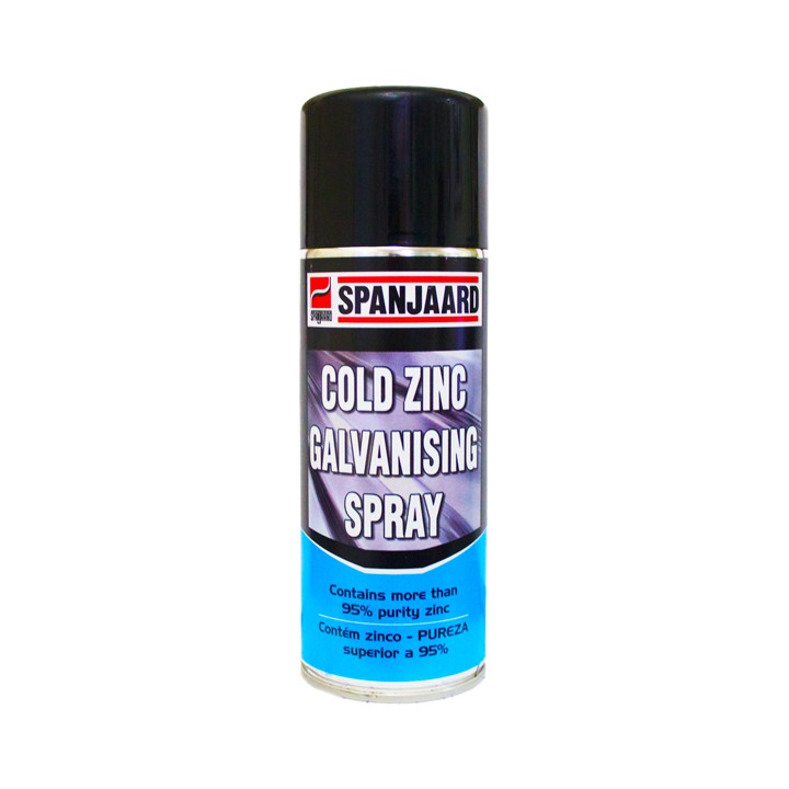 Spanjaard Cold Zinc Galvanizing Spray for Rust Prevention on Steel ...