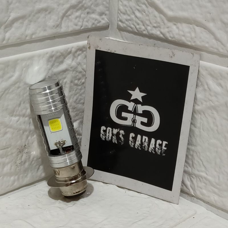 Motorcycle LED Headlight 2 Side Socket H6 | Shopee Philippines