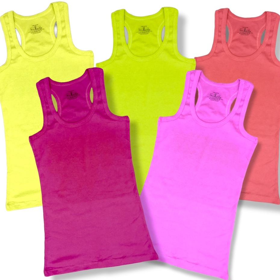 Blue Rae Racer Back Cotton Sando for Women | Shopee Philippines