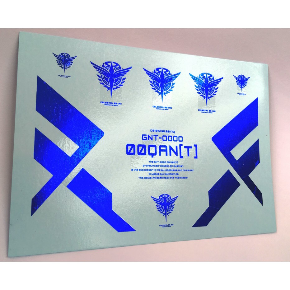 [Dalin] Waterslide Decal - D822 MG 1/100 Action Base of 00Q MB (Bronze ...