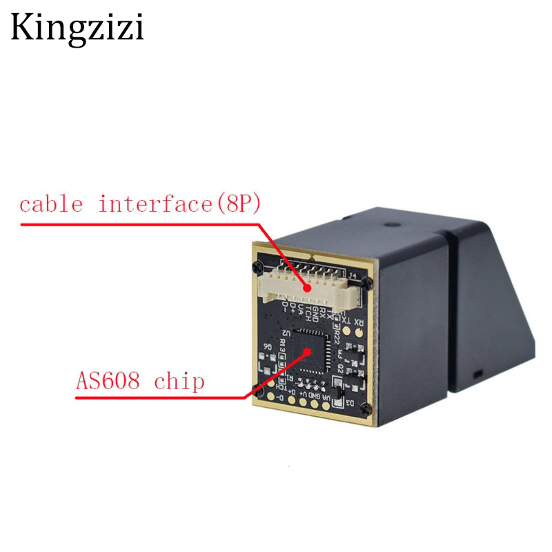 AS608 Fingerprint Reader Sensor Module Optical Fingerprint Fingerprint Module For Arduino Locks ...