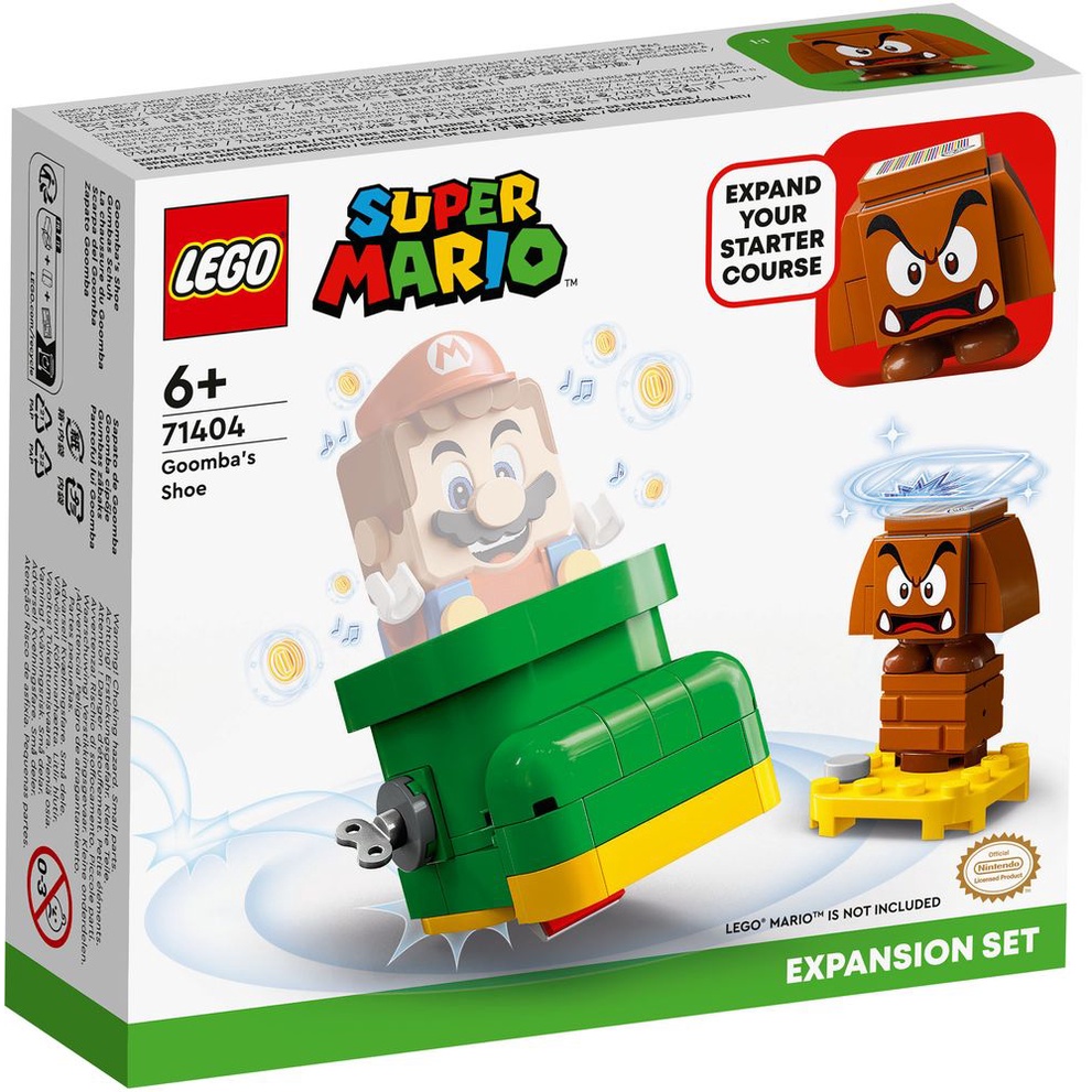 Lego Super Mario 71404 Goomba's Shoe Expansion Set | Shopee Philippines