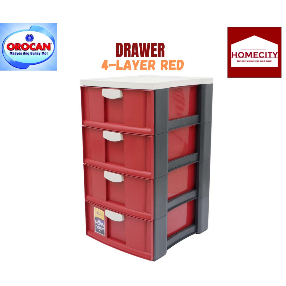 OROCAN/NOVA DRAWER 4LAYER [BRAND NEW] COLOR VARIATION DEPENDS ON STOCK ...