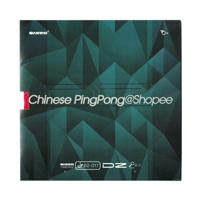 Original SANWEI DZ DIZZY Table Tennis Rubber (Long Pips Topsheet OX ...