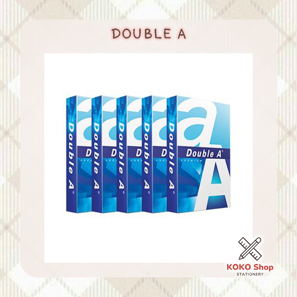 Double A Premium Paper for Document -- A4 Size Copier 80 Gsm (Ream Type ...