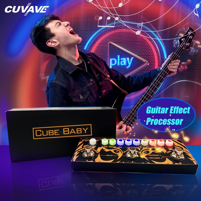 CUVAVE CUBE BABY Portable Multifunctional Electric Guitar Combined ...