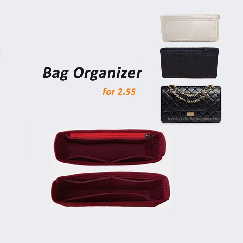 [Felt·Bag in bag]Bag Insert for 2.55/Reissue, Bag Organizer/Purse ...