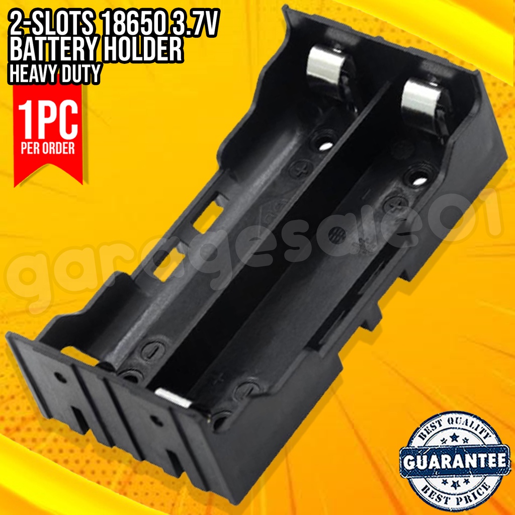 18650 Cell Battery Holder Case Blossom Series Parallel 3.7V 2-Cell ...