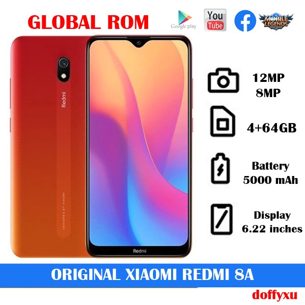 Redmi8a 4/64GB Original Global ROM 100% Original | Shopee Philippines
