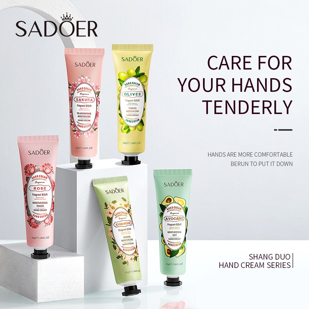 SADOER Moisturizing Repair Hand Cream 30g | Shopee Philippines