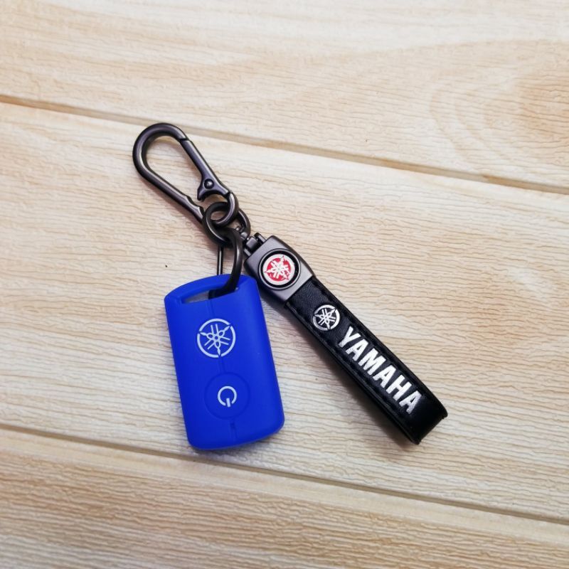 Yamaha Nmax Xmax NVX Mio Aerox S silicone keyless key cover Remote Key ...